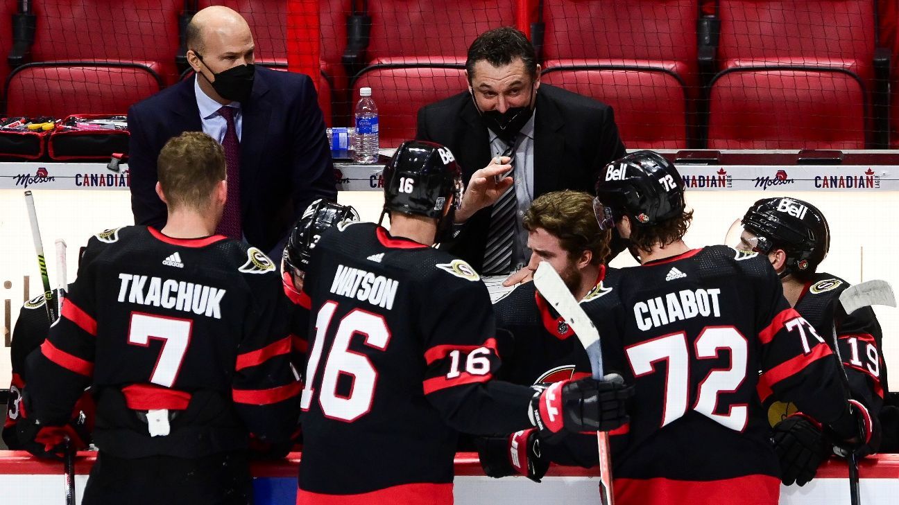 Ottawa Senators extend head coach D.J. Smith through the 2023-24 season ...