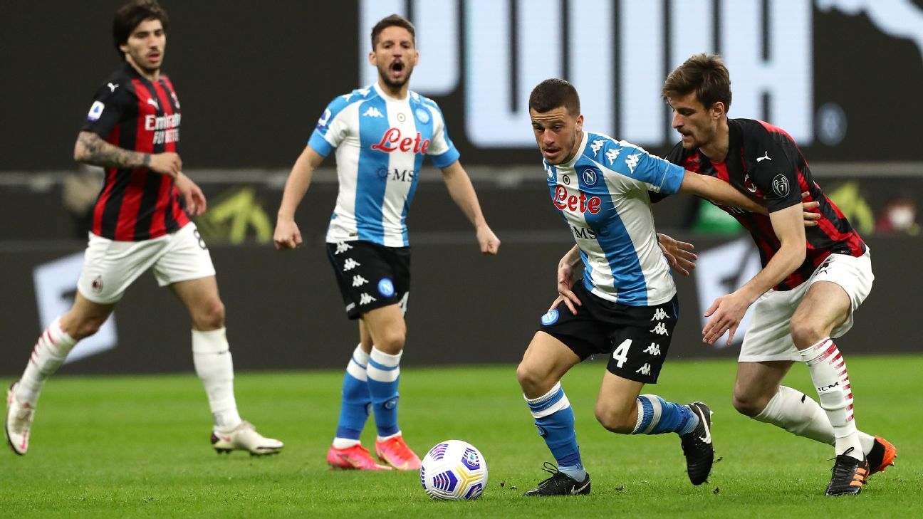 AC Milan vs. Napoli - Reporte del Partido - 14 marzo, 2021 - ESPN