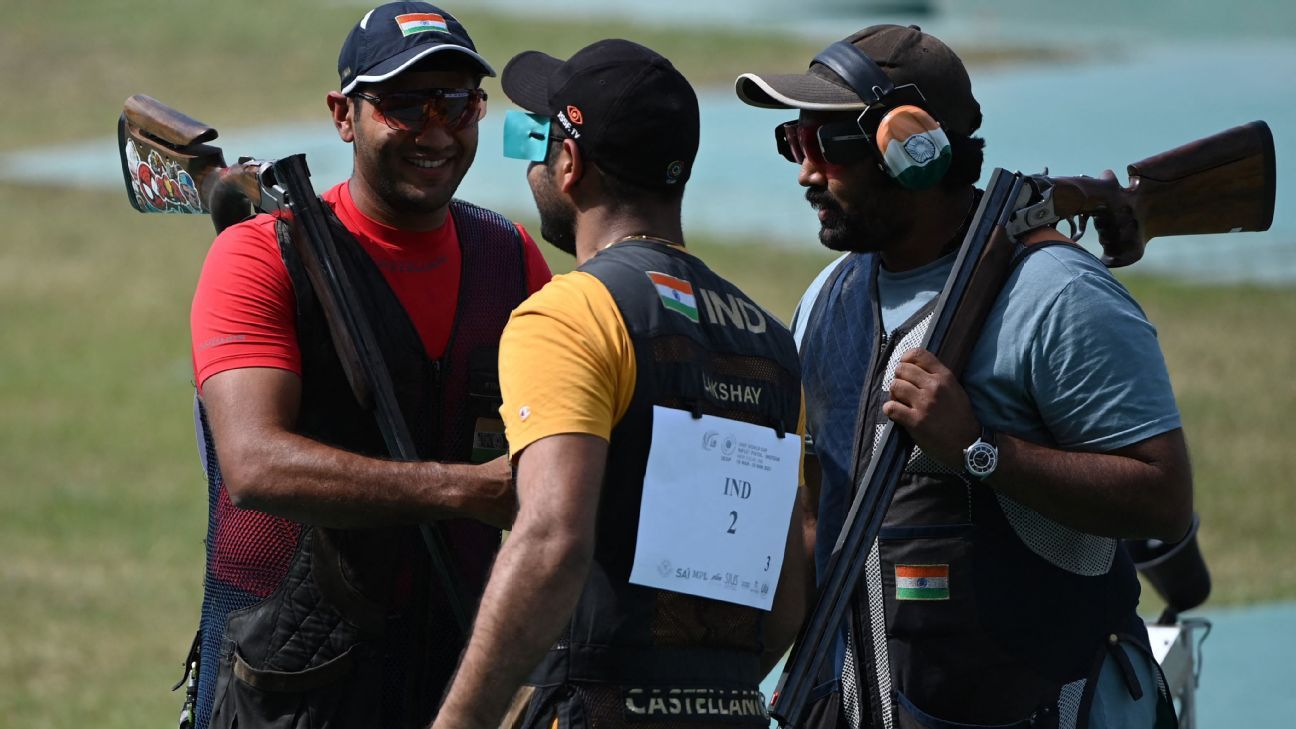 Shooting World Cup: India win men's and women's trap team gold medals ...