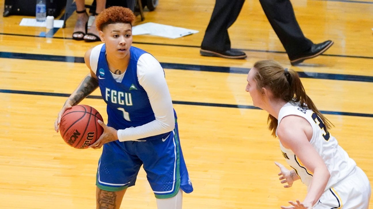 Florida Gulf Coast junior guard Kierstan Bell says she will enter WNBA ...