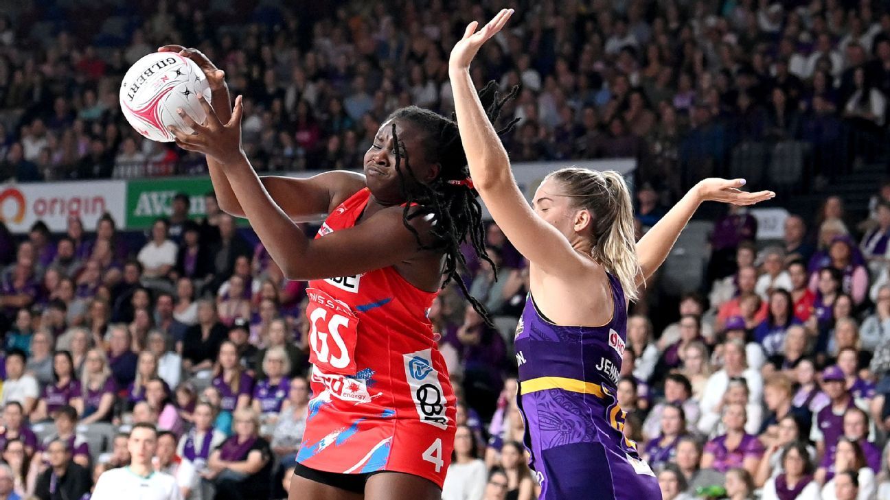 NSW Swifts claim extra-time Super Netball win over Queensland Firebirds ...