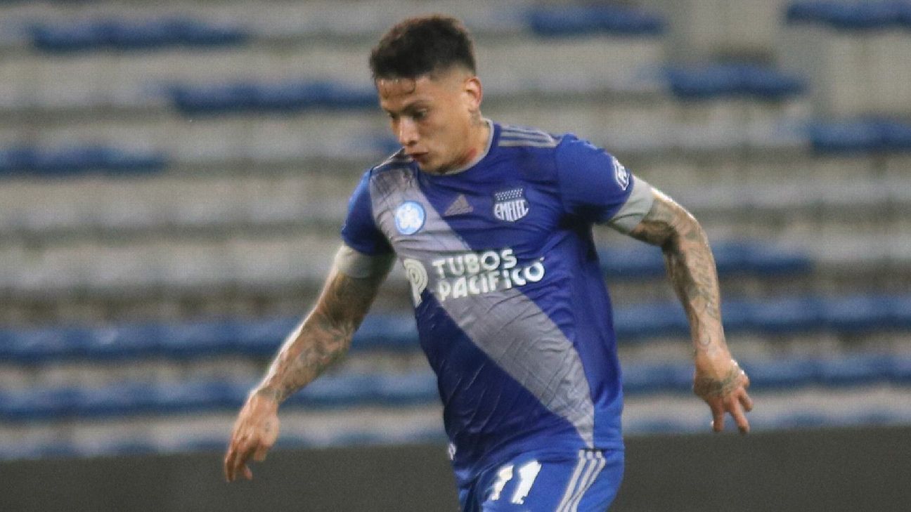 Alexis Zapata se recuperó y ya entrena con Emelec - ESPN