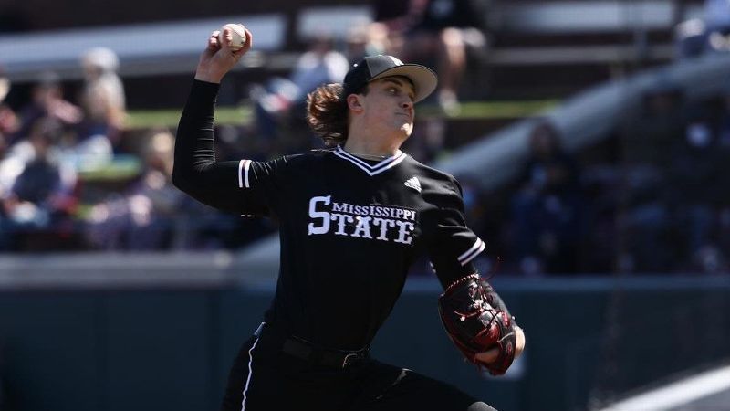 Four MS State pitchers combine for a two-hitter