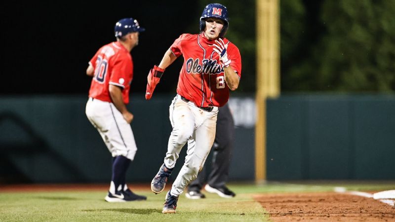 No. 13 Rebels rally from four down late to win in 11