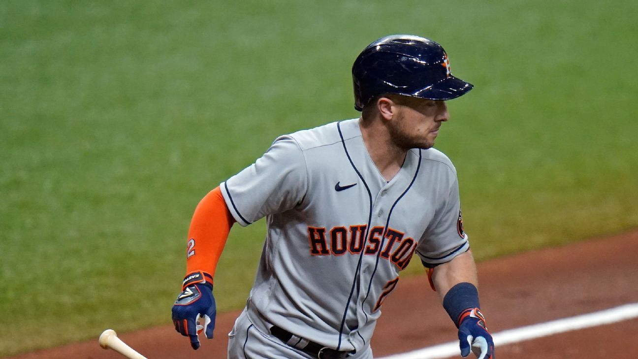 Alex Bregman permanecerá como 7mo en alineación de Astros para Juego 6 ...