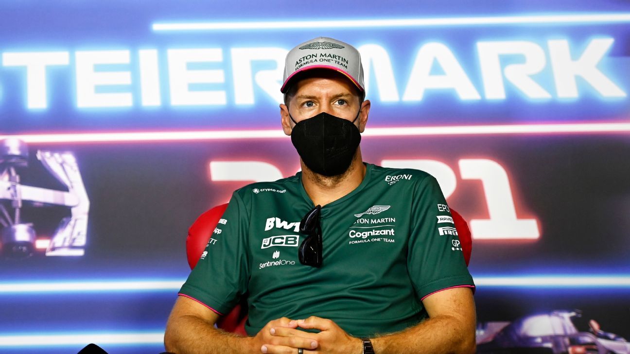 Sebastian Vettel criticises UEFA over 'rainbow' protest refusal - ESPN