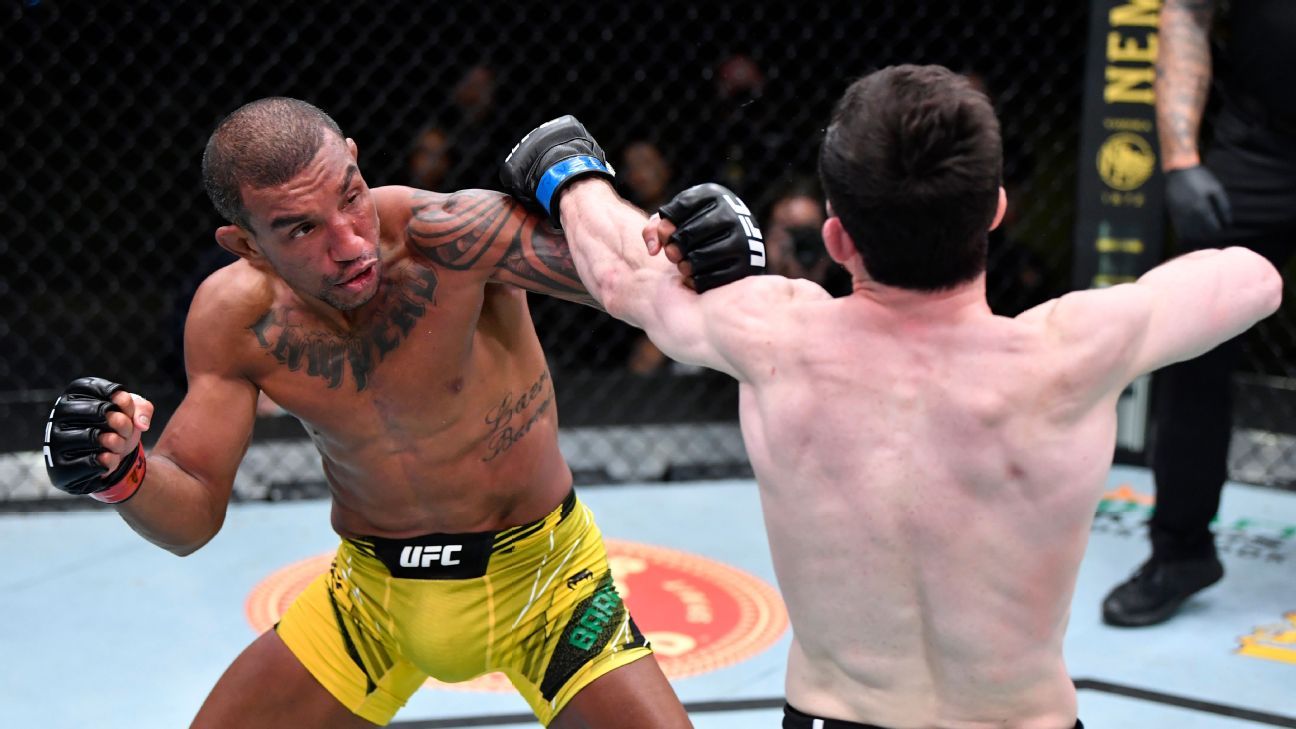 UFC Vegas 30: Raoni Barcelos recebe R$ 245 mil em bônus pela luta da ...