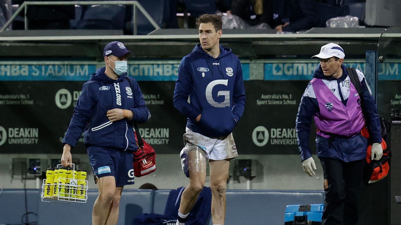 AFL Round 16 Geelong Cats star Jeremy Cameron faces stint on AFL ...