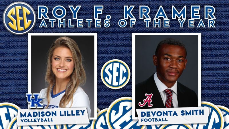 Smith and Lilley Named 2020-21 Roy F. Kramer Recipients