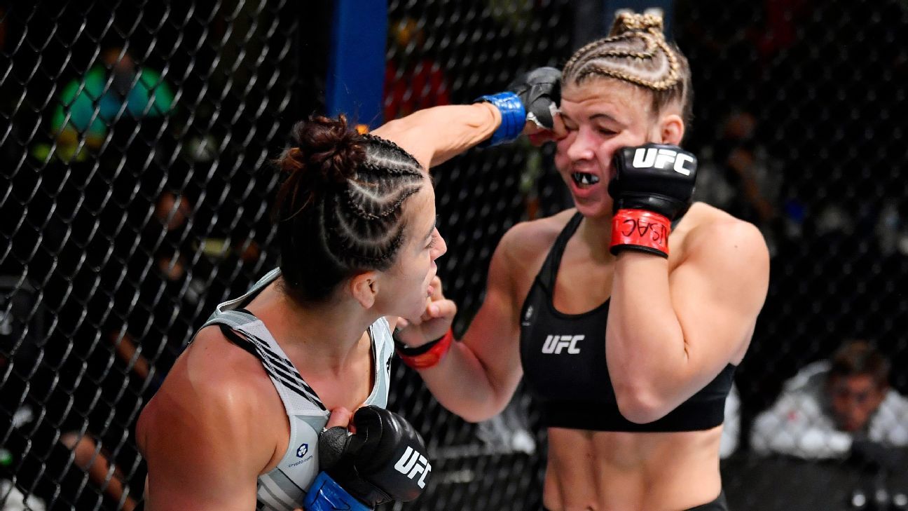 UFC Fight Night results: Maycee Barber snaps two-fight skid with narrow ...