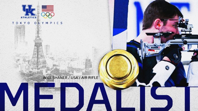 Kentucky's Will Shaner takes air rifle gold