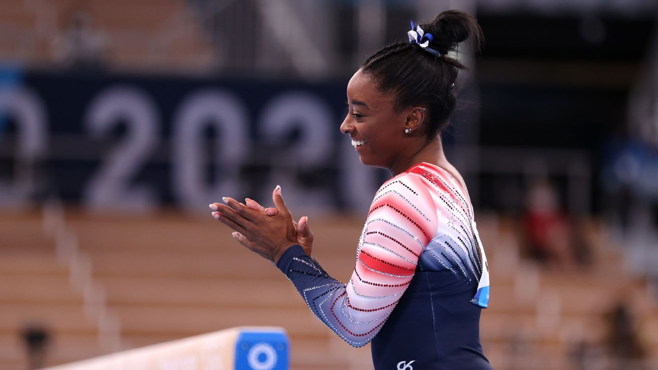 Olympic gymnastics updates -- Simone Biles wins bronze on beam in last ...