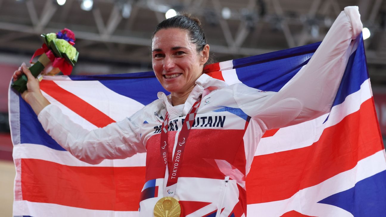 Sarah Storey wins Team Great Britain's first gold; 15th Paralympic gold ...