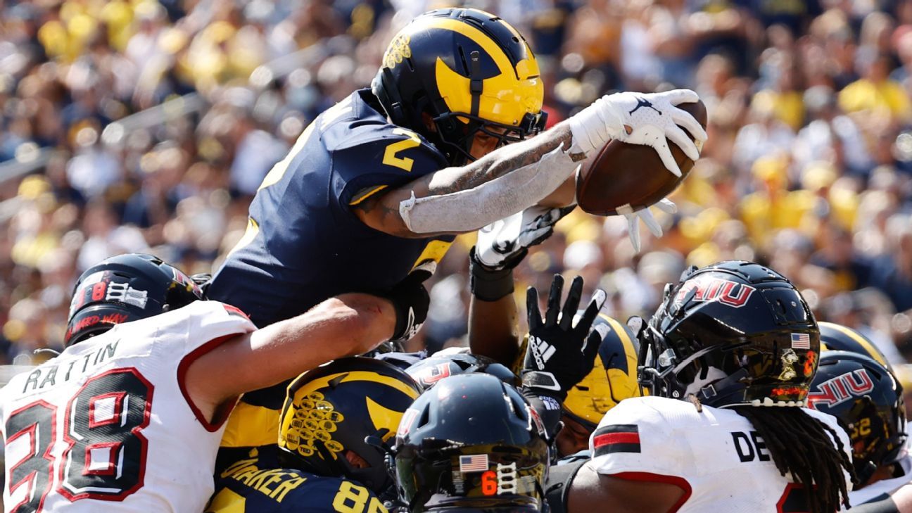 Michigan and six other undefeated teams facing prove-it games this week ...
