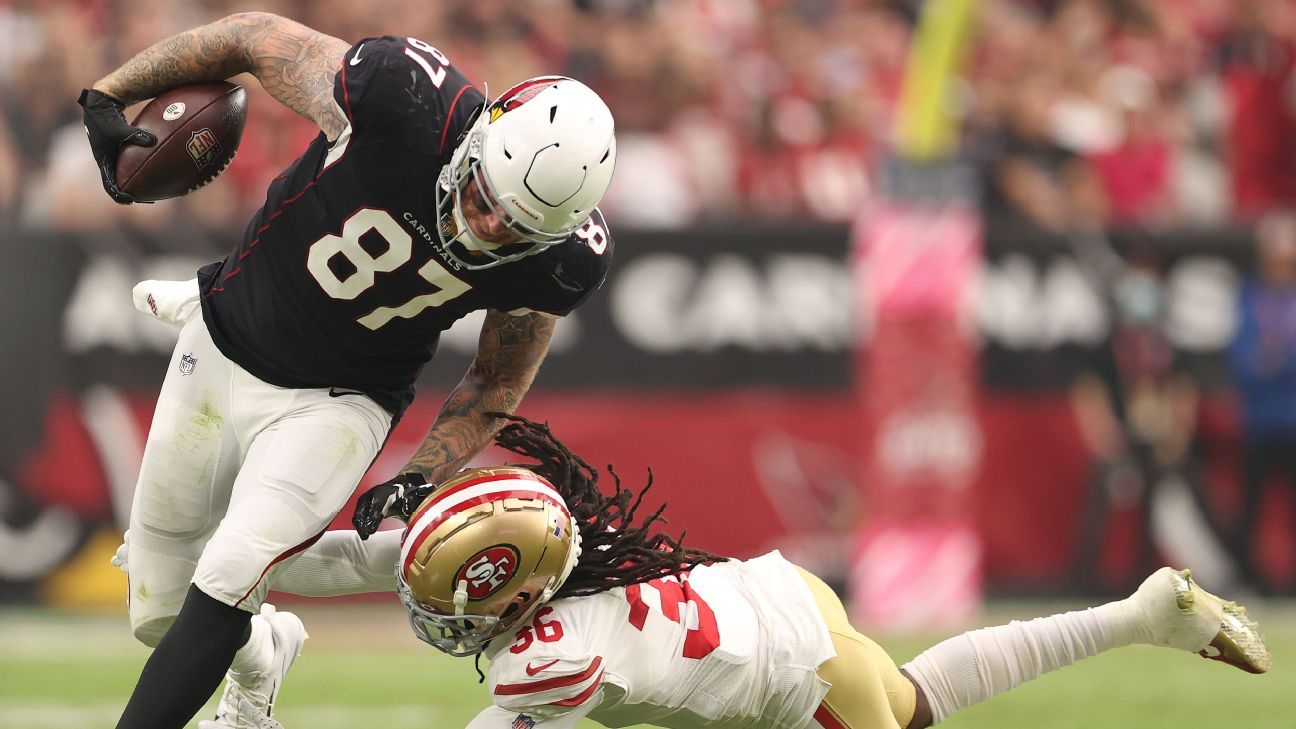 Cardinals confirman a Maxx Williams fuera toda la temporada por lesión ...