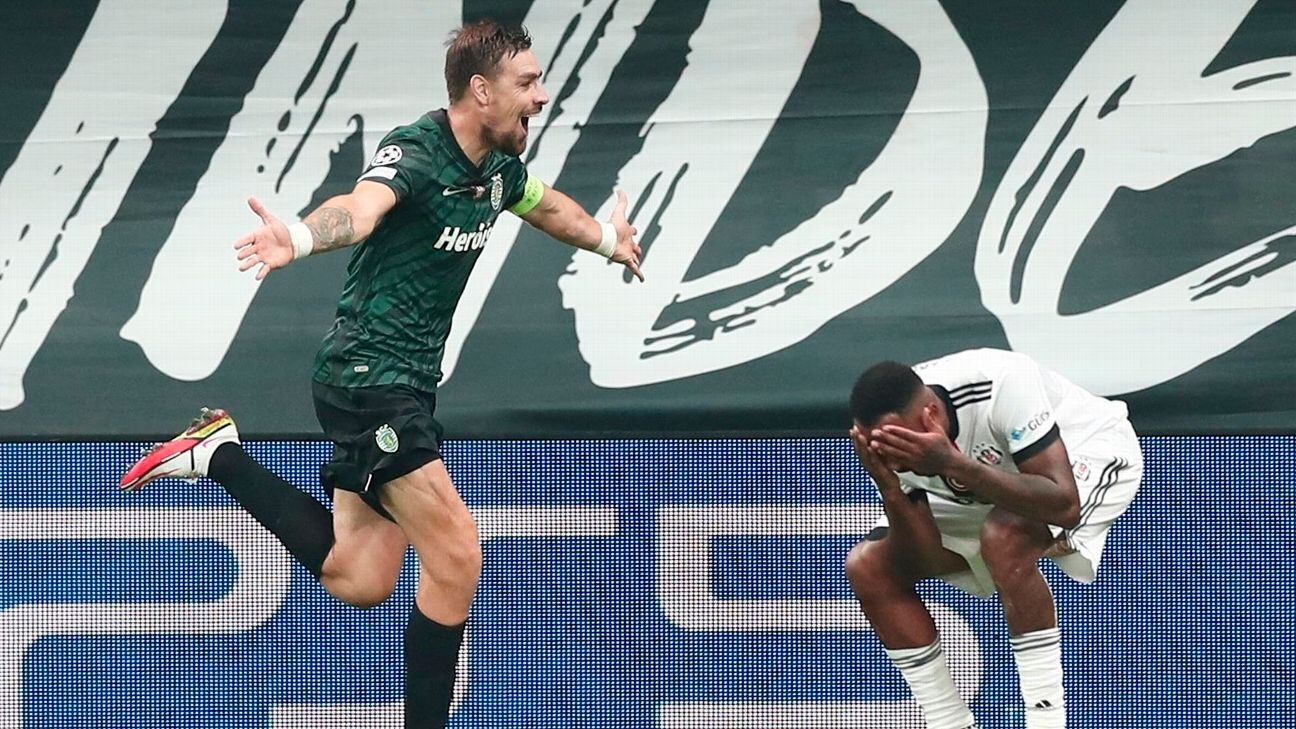 ¡El partidazo de Sebastián Coates en la Champions League! - ESPN