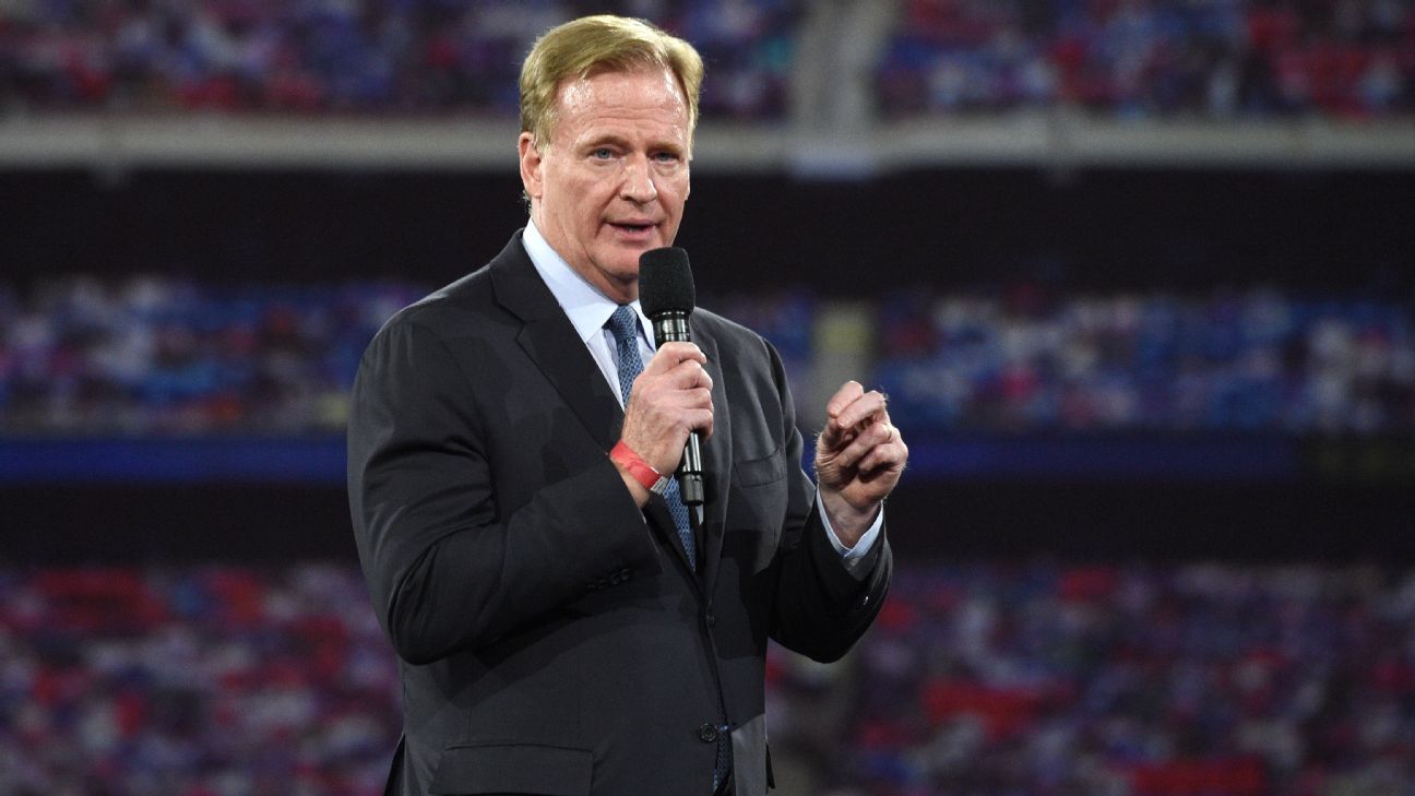 Revelan ingresos multimillonarios de Roger Goodell en los últimos dos ...