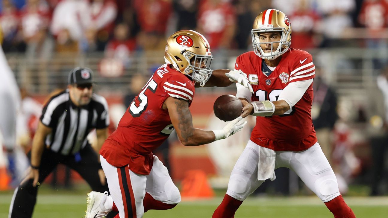 Los 49ers se reencuentran con la fórmula del éxito del 2019 - ESPN