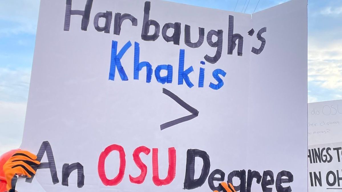 Best signs from College GameDay at Ohio State Buckeyes vs. Michigan ...