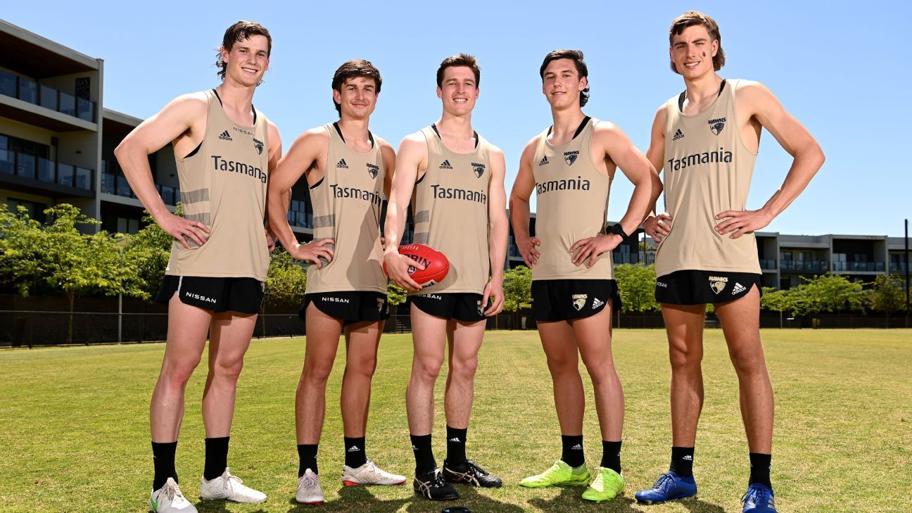 No AFL expectations on Mitchell's new-look Hawks - ESPN