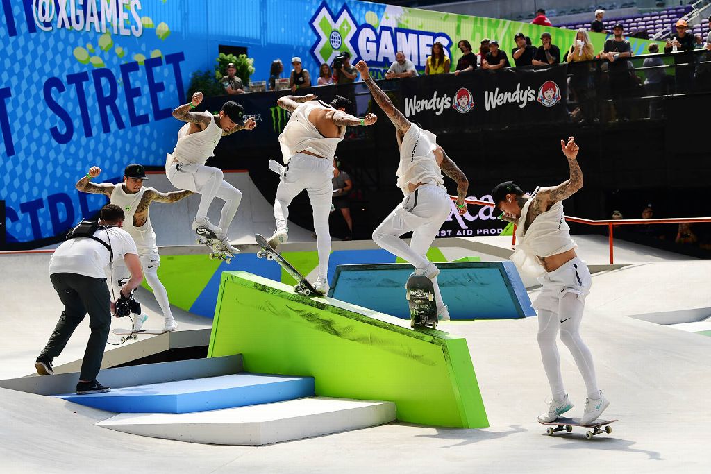 X Games Skateboarding Street Park