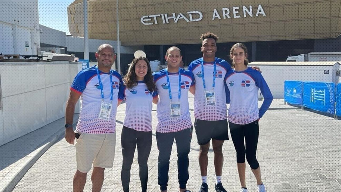 Nadadores dominicanos se destacan en Mundial de Abu Dabi - ESPN