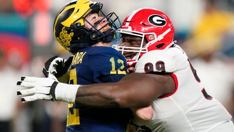 No. 3 UGA rips No. 2 Michigan to set up SEC rematch
