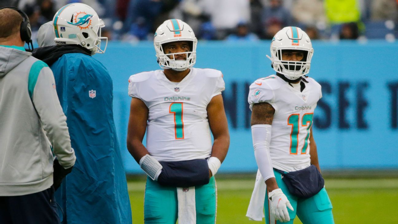 Tua Tagovailoa acknowledges cold-weather woes as Dolphins seek strong ...