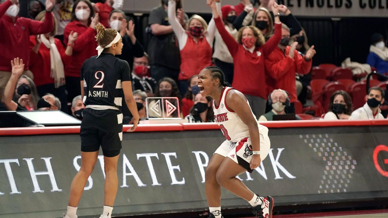 No. 4 NC State's women's basketball team rallies from 14-point deficit ...