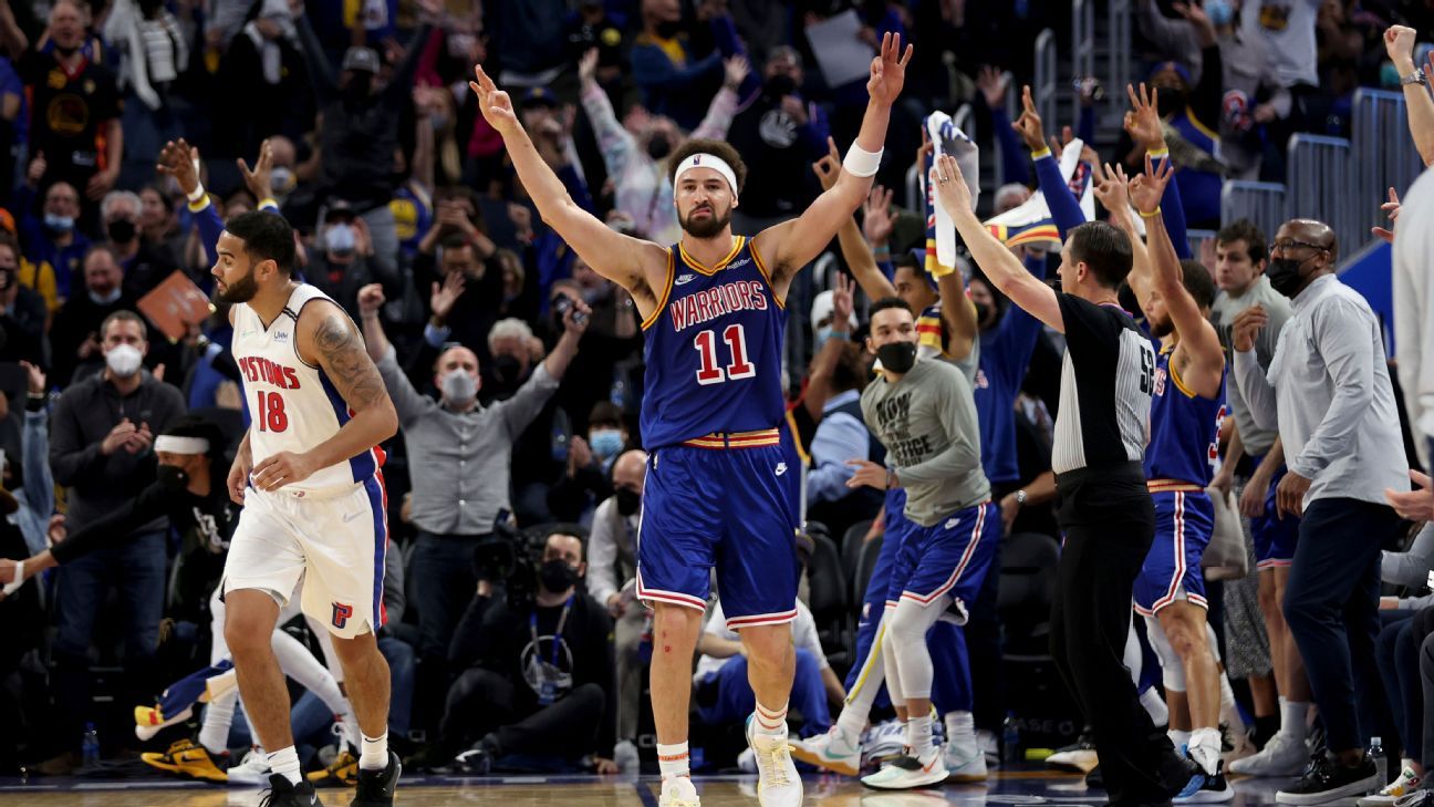 Four takeaways on Klay Thompson's play through his first eight games - ESPN