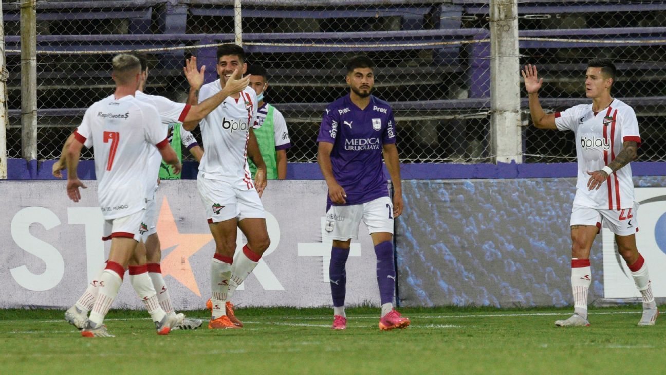 Defensor Sporting cayó goleado ante Estudiantes - ESPN