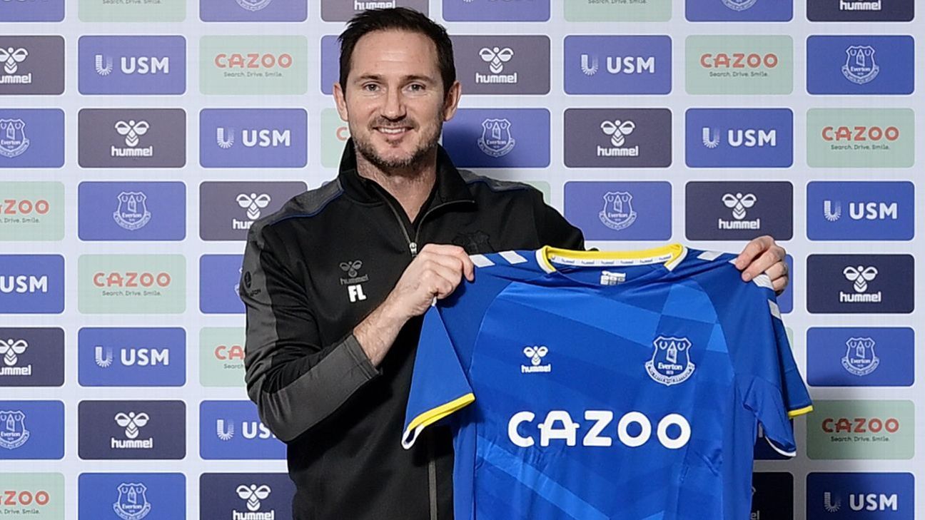 Ex-Chelsea boss Frank Lampard appointed Everton manager - ESPN
