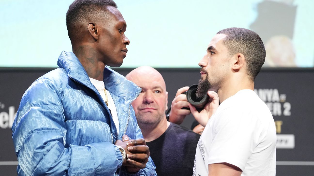 UFC 271: Whittaker discorda da pontuação dos juízes em derrota para ...