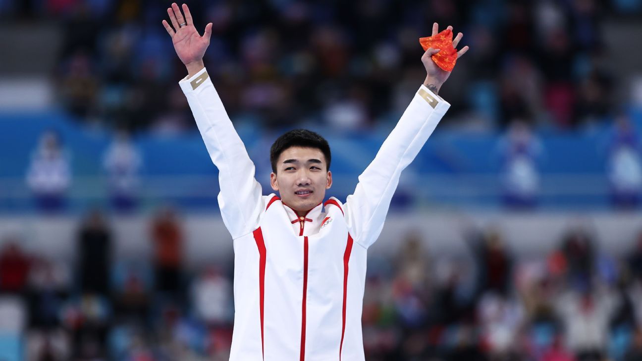 Gao Tingyu first Chinese man to win Olympic speedskating gold - ESPN