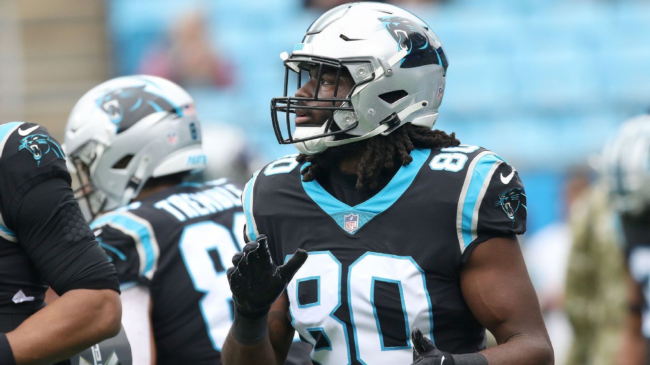 Panthers pactan por 3 años con el ala cerrada Ian Thomas - ESPN