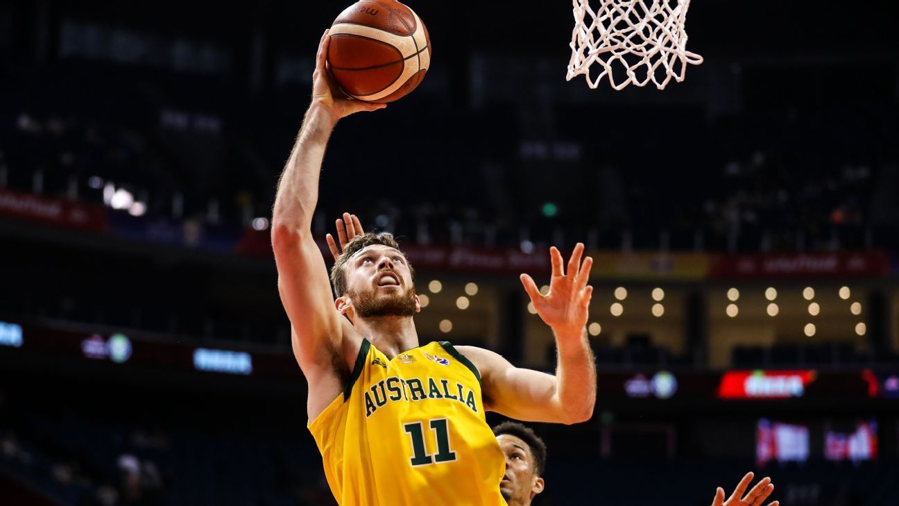 Basketball Nick Kay leads the way as Boomers beat Japan in World Cup ...
