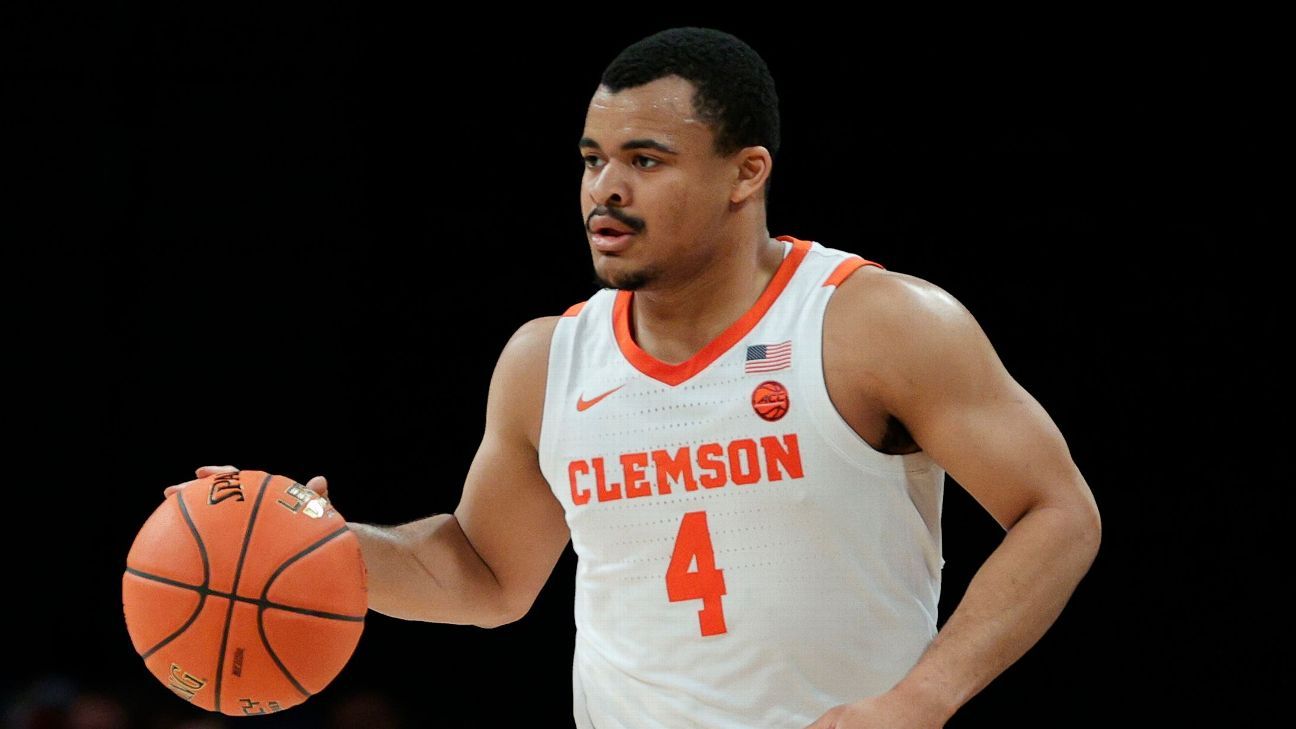 Clemson men's basketball player Nick Honor enters transfer portal - ESPN