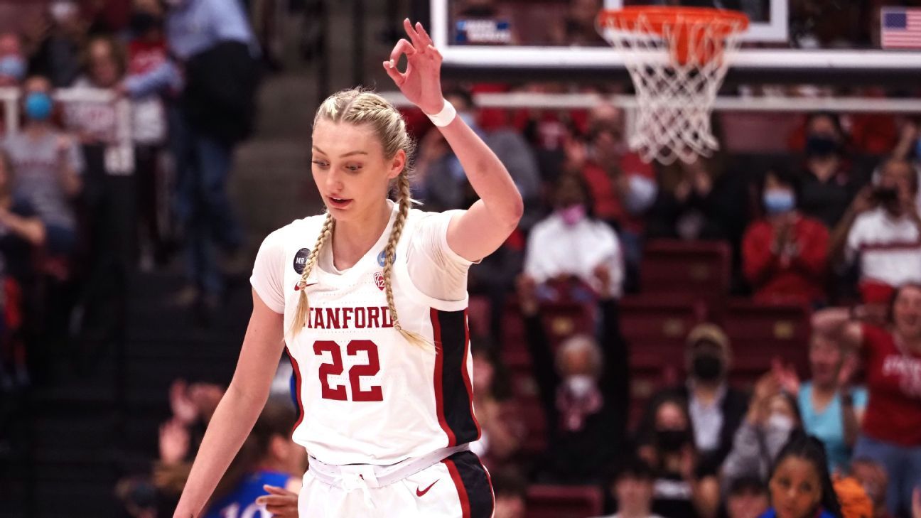Cameron Brink out for Stanford's tourney opener with illness - ESPN