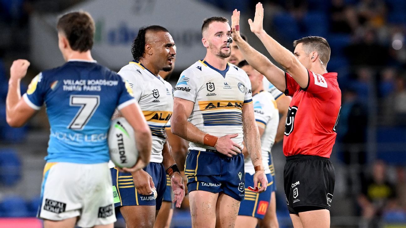 NRL Round 5 Hits and Misses: Paulo's hit was all shoulder (charge) - ESPN