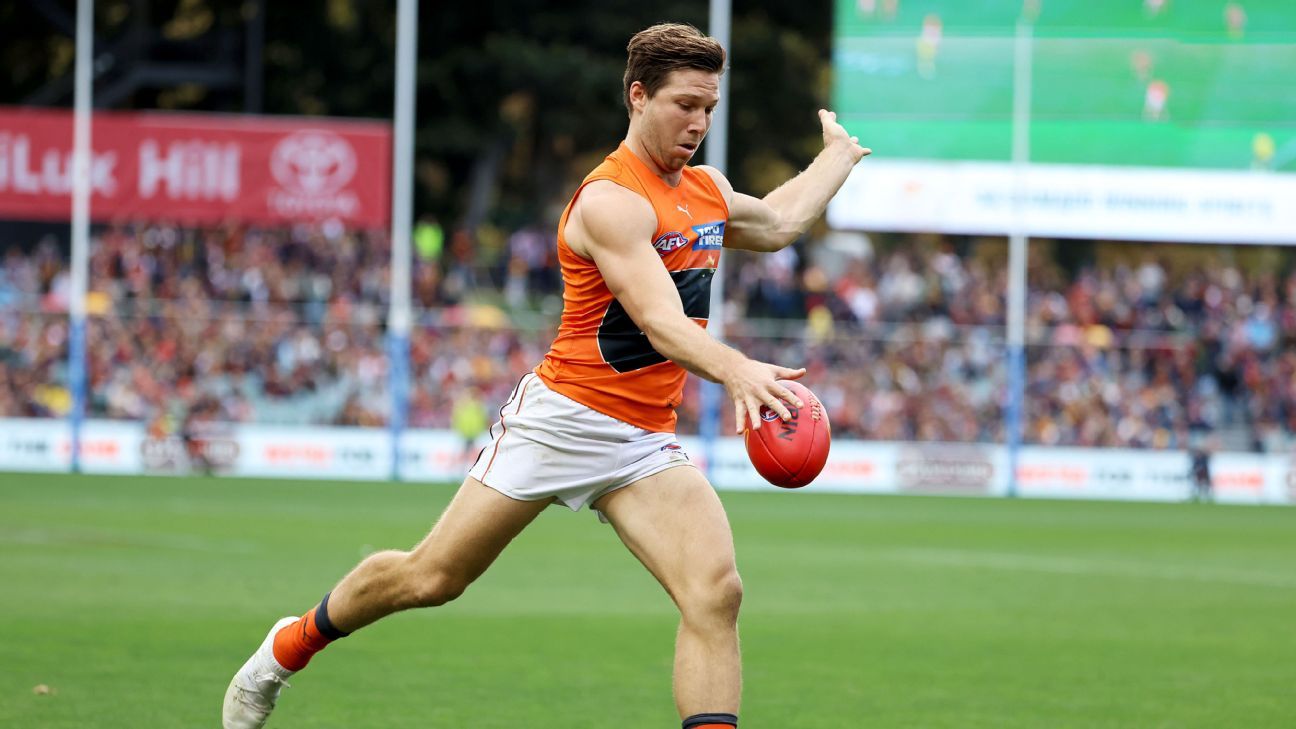 AFL Round 7 Toby Greene stars in GWS Giants' win over Adelaide Crows - ESPN