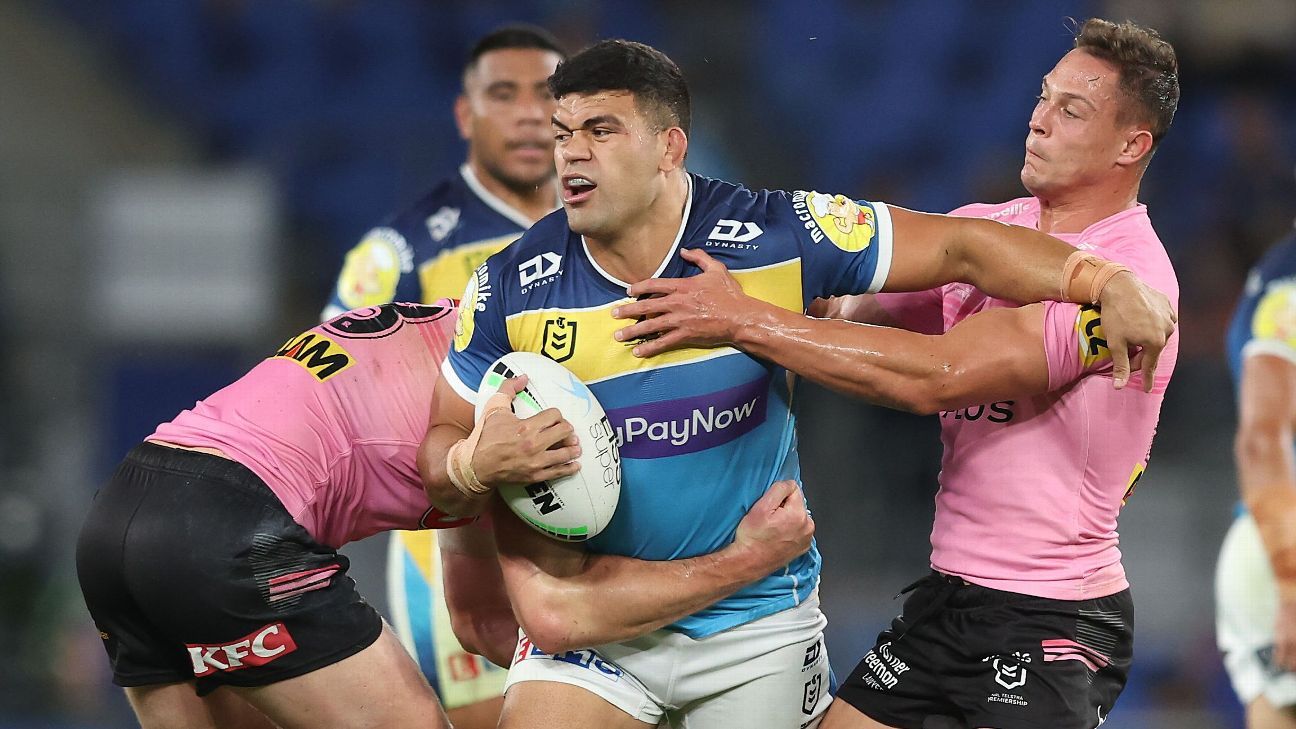 NRL David Fifita injured, in doubt for State of Origin I - ESPN