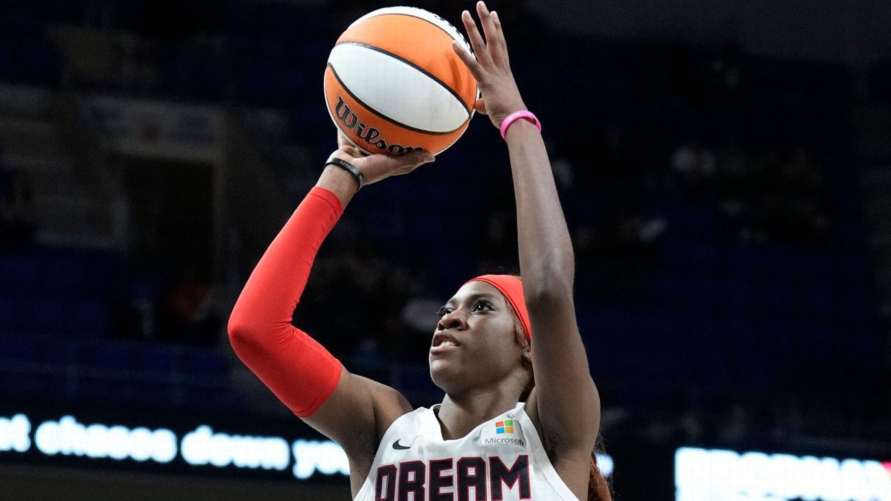 No. 1 overall pick Rhyne Howard scores 16 points in WNBA debut for ...