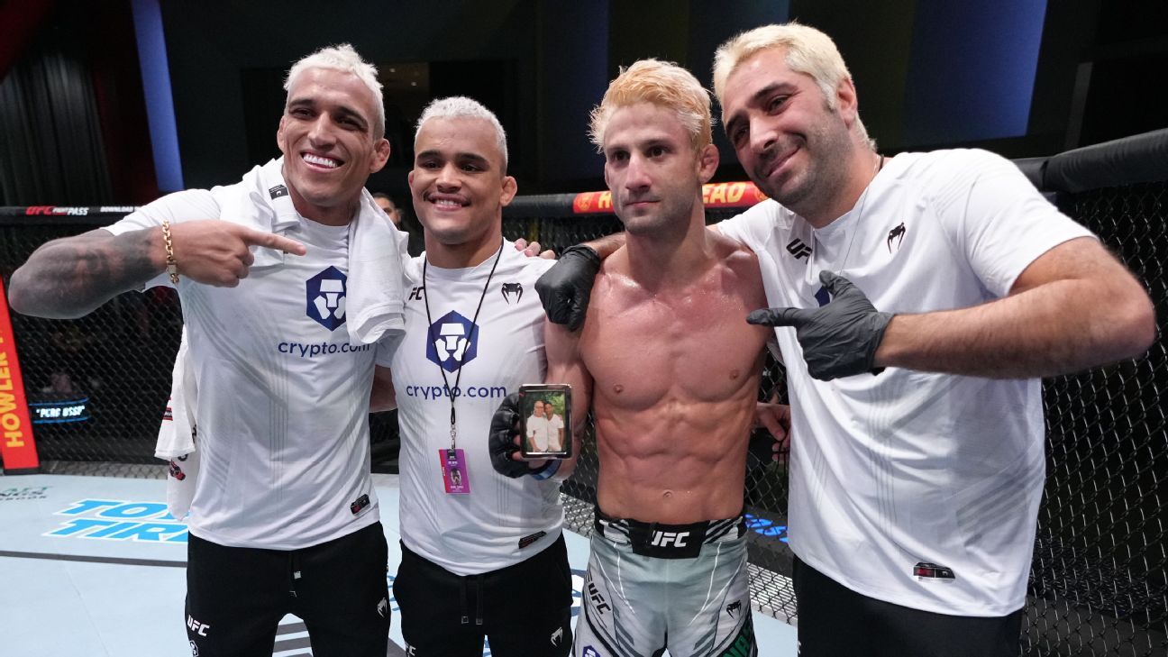 UFC: brasileiro vibra com primeira vitória e diz que sonha em lutar em ...