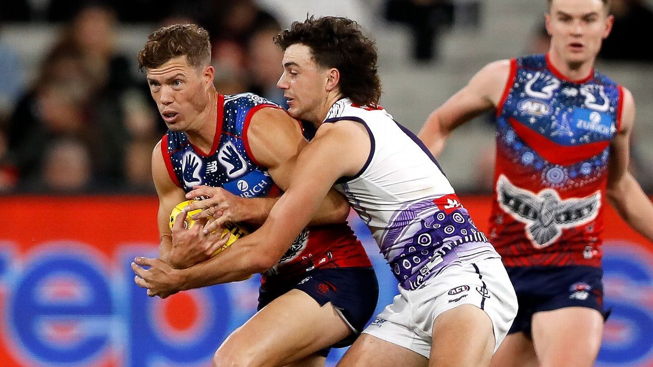 AFL Melbourne Demons' Jake Melksham has second hand surgery after brawl ...