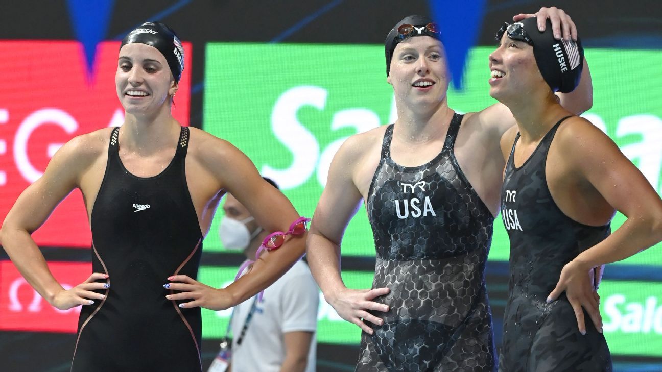 Italy edges United States men for relay gold in swimming worlds finale ...