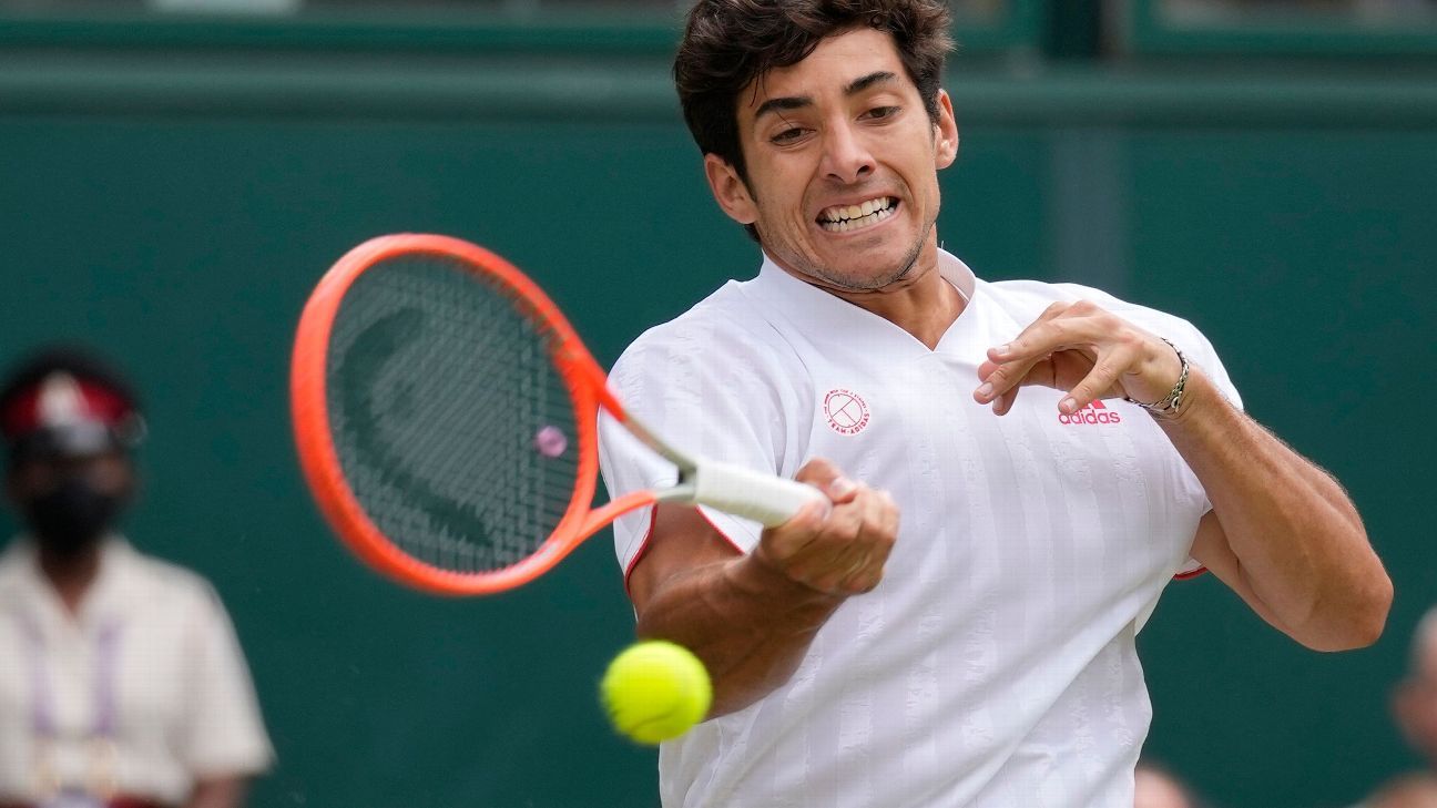 Garín irá por el batacazo ante Berrettini en Wimbledon - ESPN