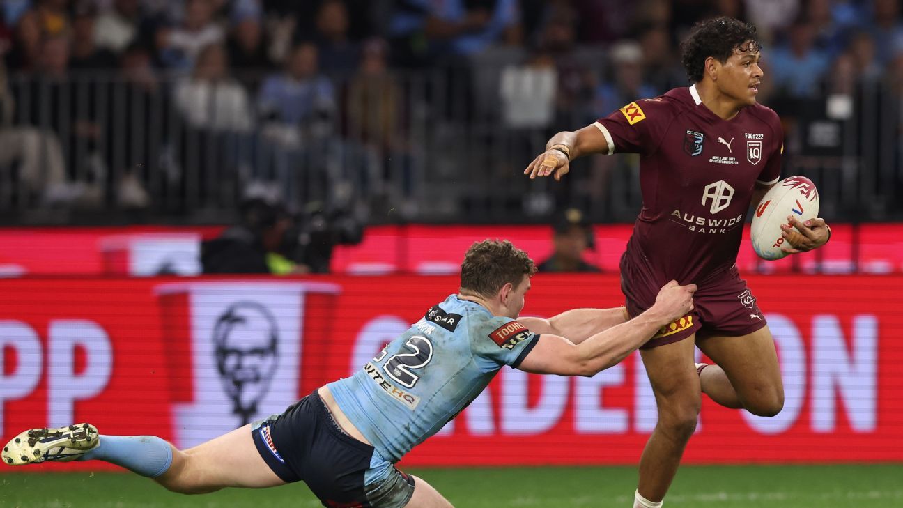 Brisbane Broncos re-sign Origin star Selwyn Cobbo - ESPN