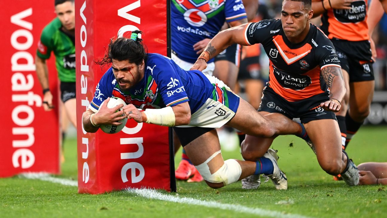 NRL Warriors Warriors triumph in New Zealand homecoming over Wests ...