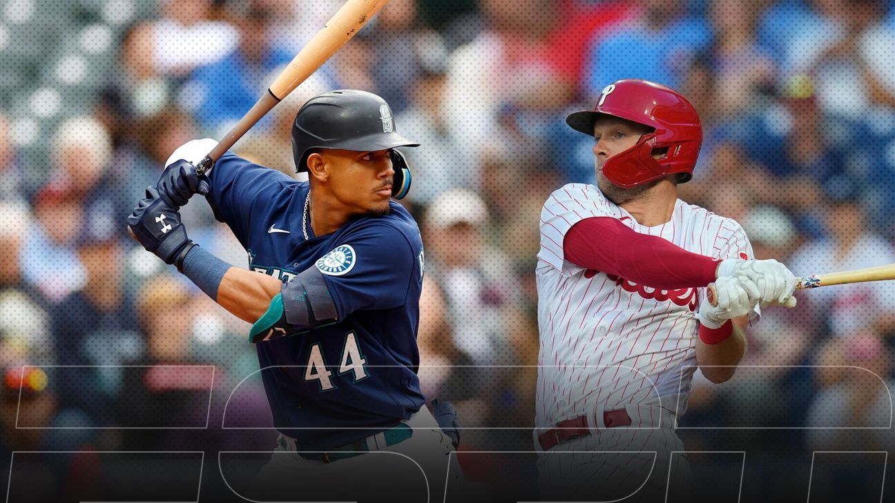 Julio Rodríguez y Rhys Hoskins seleccionados como Jugadores de la ...