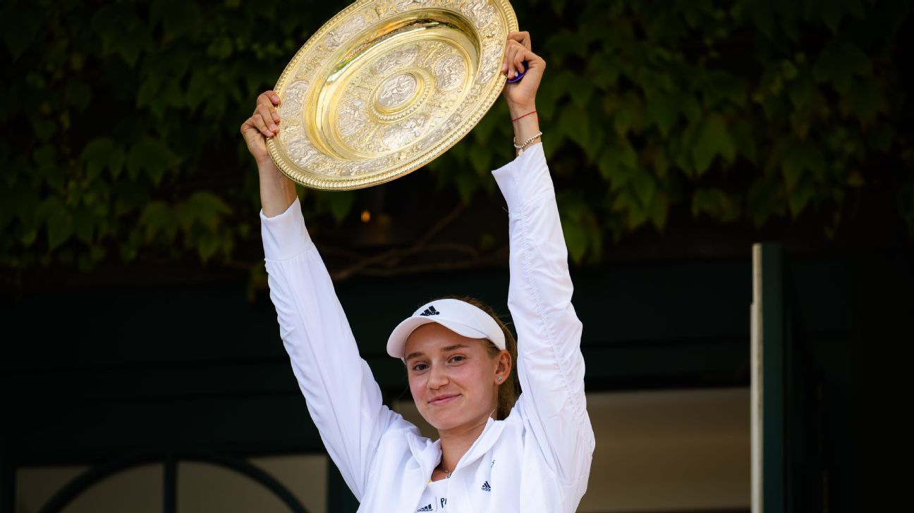 Rybakina, campeona en Wimbledon: "Llegaré lejos en otros Grand Slams ...